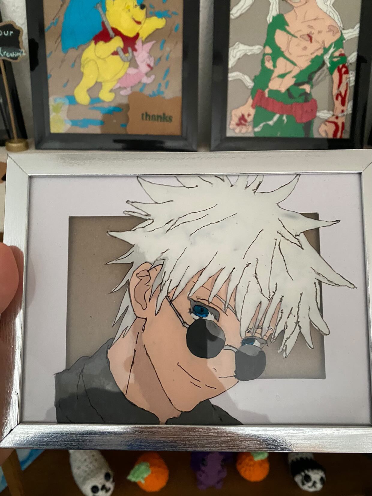 Gojo Glass Painting - Etsy