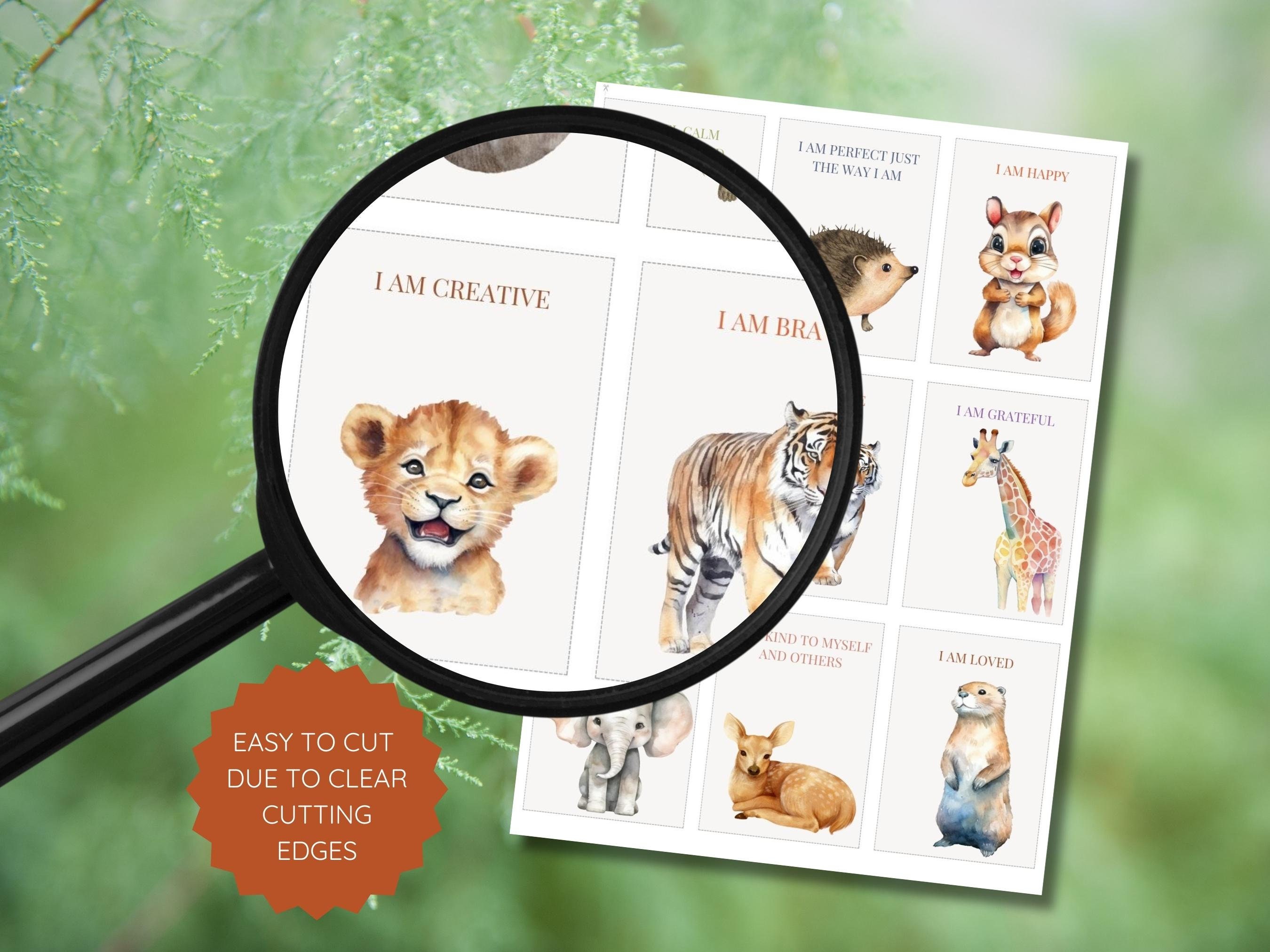 20 Printable Affirmation Cards for Kids Motivational Cards for Self ...