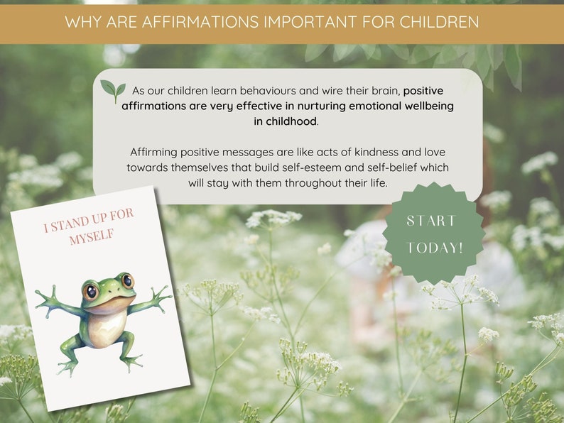 20 Printable Affirmation Cards for Kids | Motivational Cards for Self ...