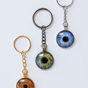 Eye Keychain, Eyeball Keychain, Eye Jewelry - Etsy