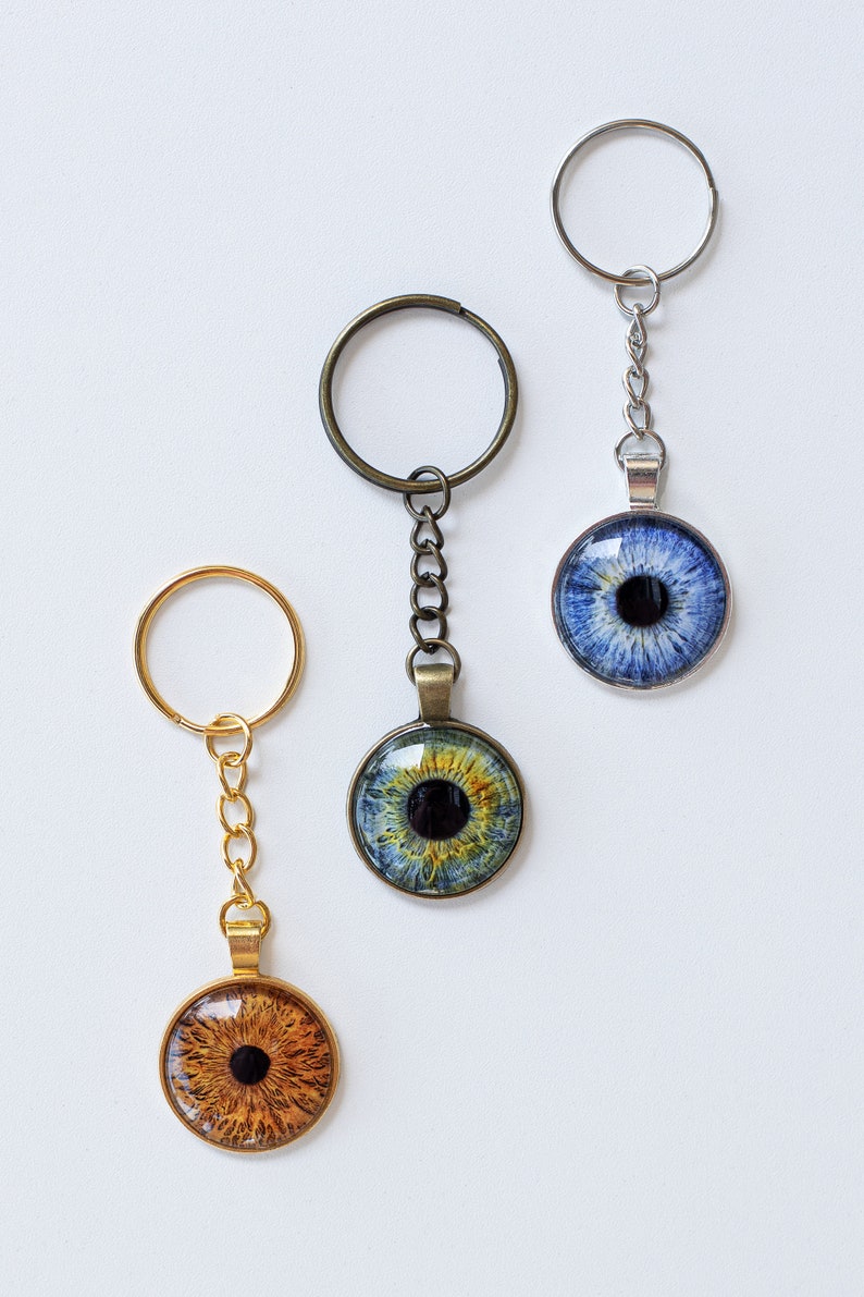 Eye Keychain, Eyeball Keychain, Eye Jewelry - Etsy