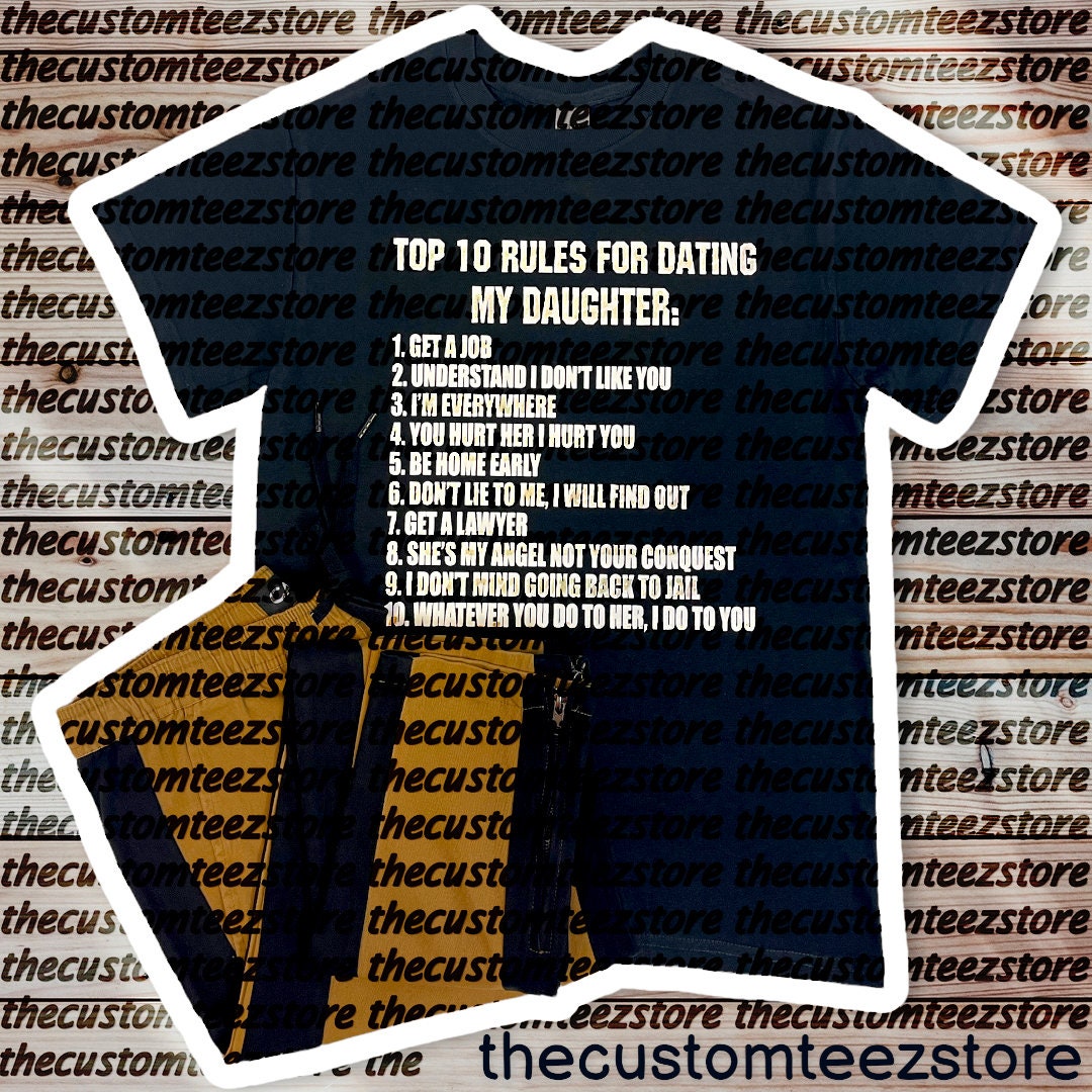 Top 10 Rules for Dating My Daughter - Etsy