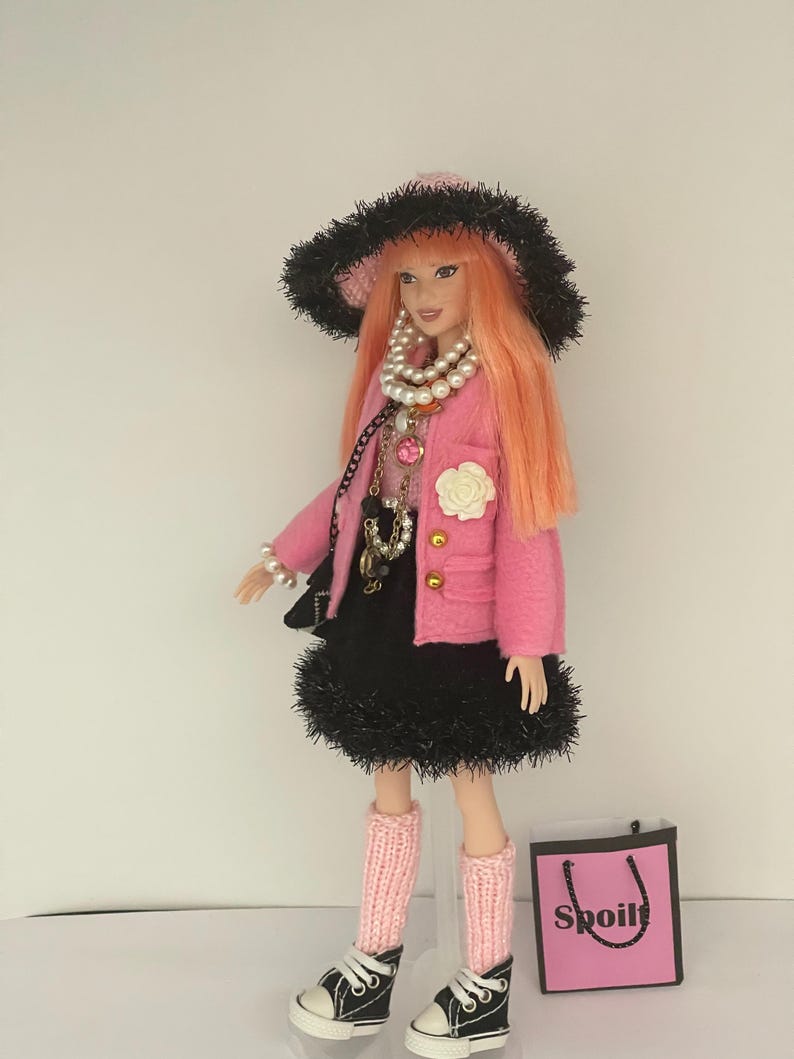 Asian Fashion Doll Dressed in Handmade Luxury Clothes Accessories 86 - Etsy