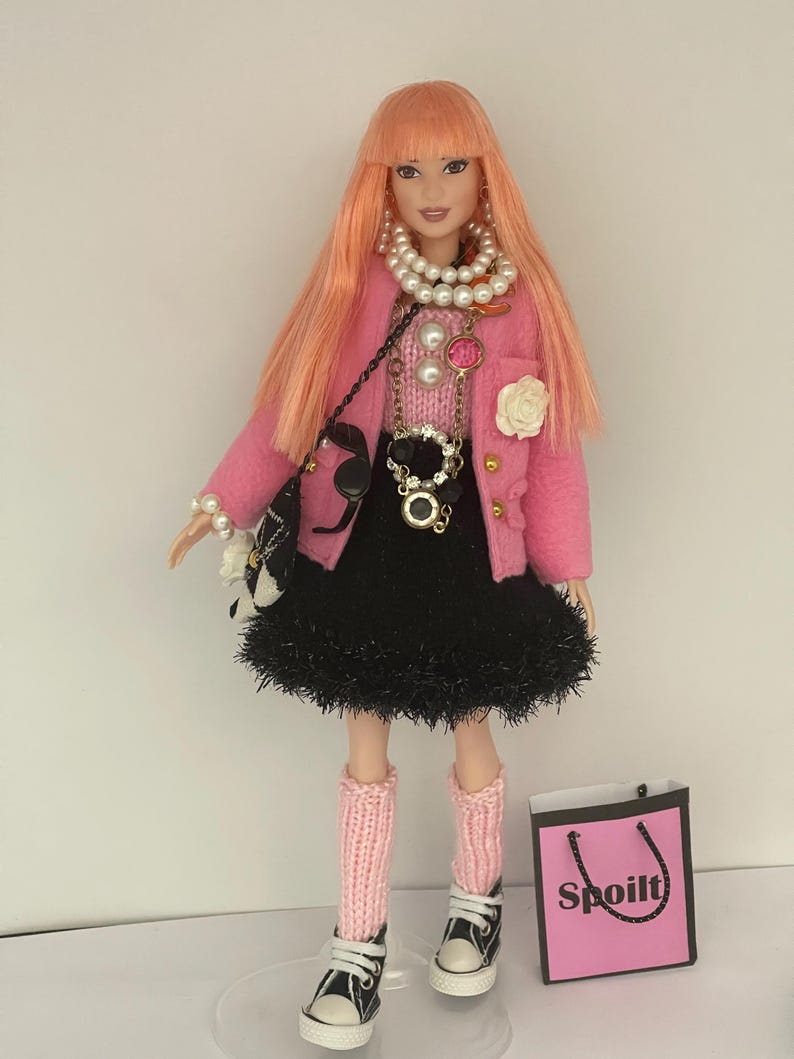 Asian Fashion Doll Dressed in Handmade Luxury Clothes Accessories 86 - Etsy