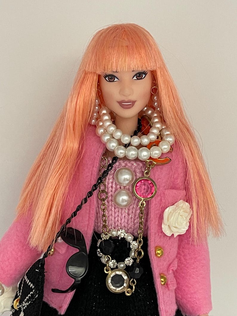 Asian Fashion Doll Dressed in Handmade Luxury Clothes Accessories 86 - Etsy