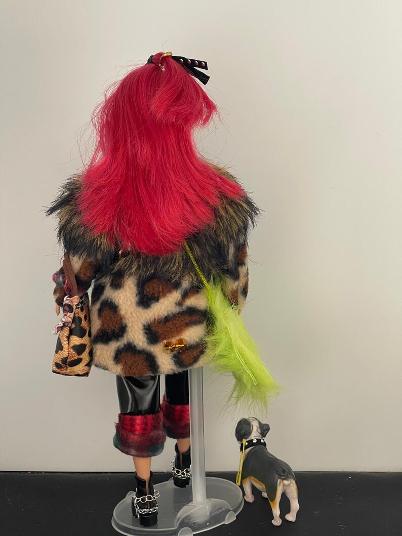 Punk Rock Styled Fashion Doll Clothes Accessories Collectable - Etsy