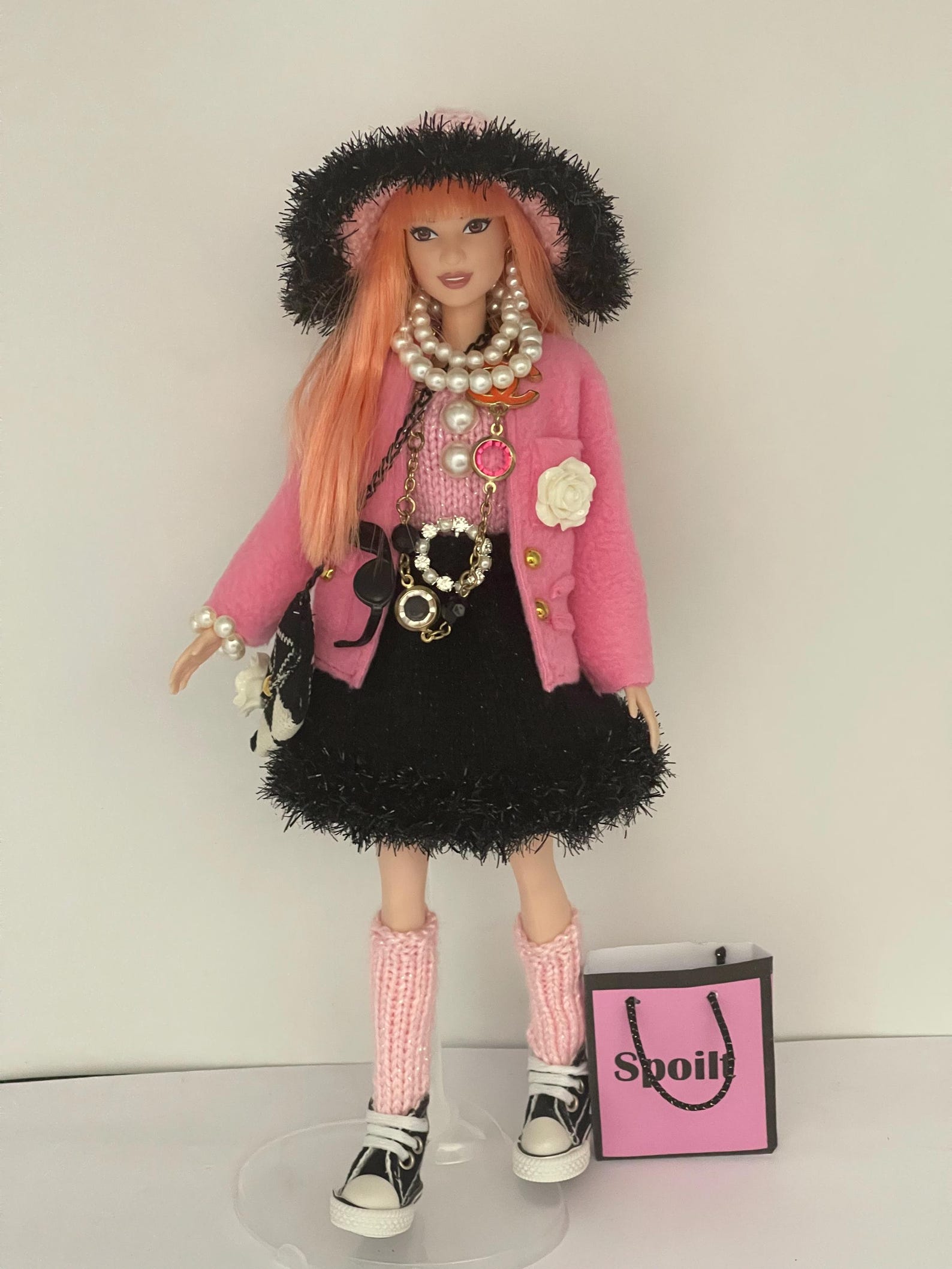Asian Fashion Doll Dressed in Handmade Luxury Clothes Accessories 86 - Etsy