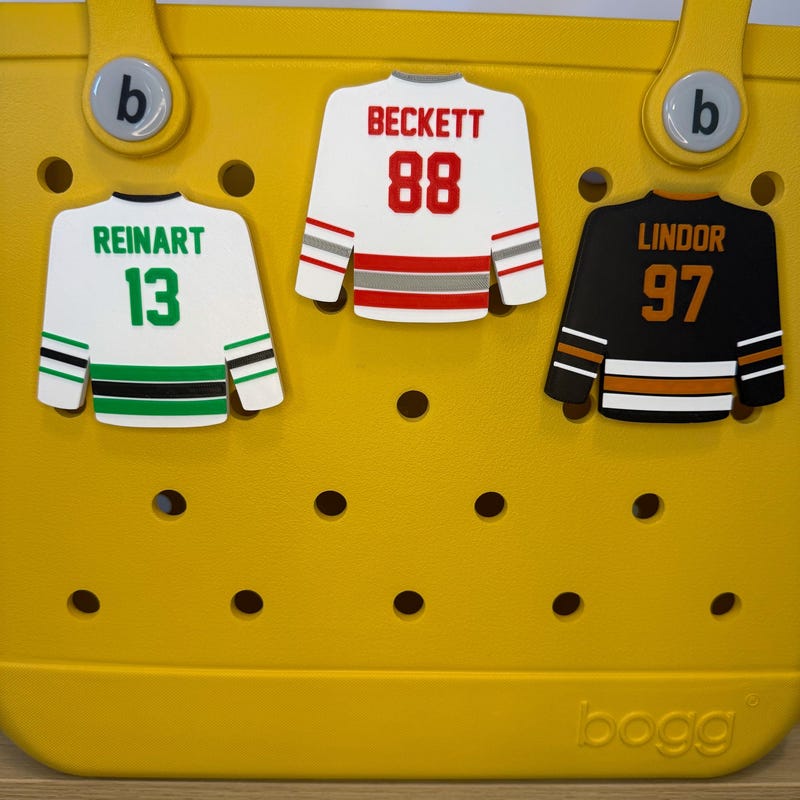 Hockey Bag Number - Etsy