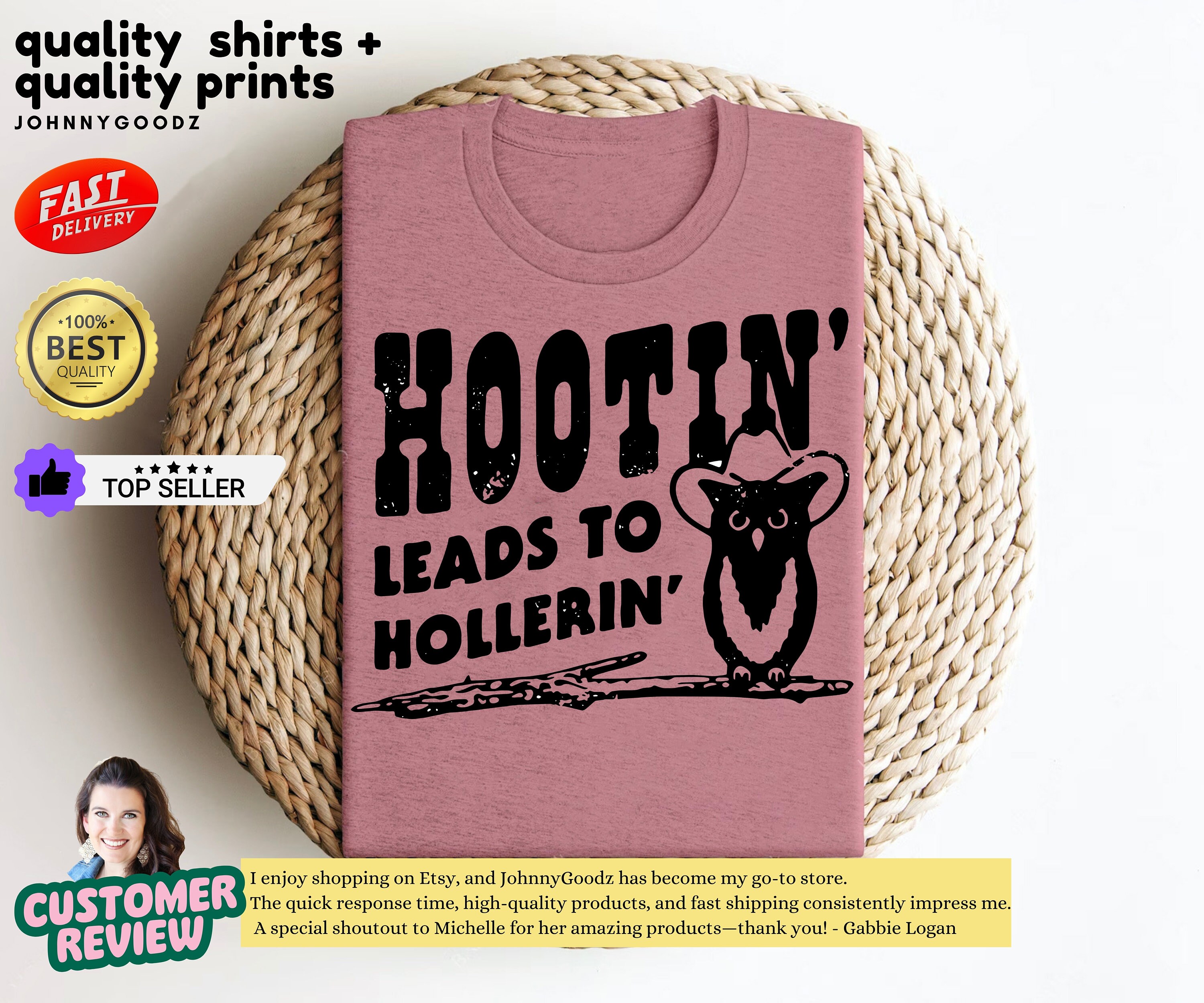 Hootin' Leads to Hollerin Shirt, Country Shirt, Country Girl Shirt, Owl ...