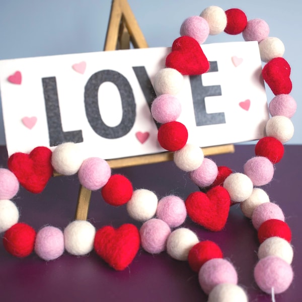 Heart Garland - Etsy