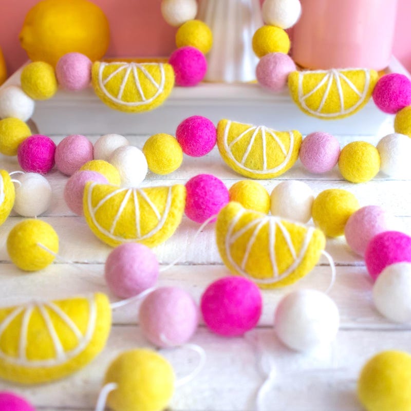 Felt Picnic Garland - Etsy