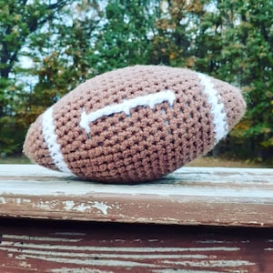 Crochet Football - Etsy