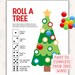 Roll a Tree Christmas Game Printable, Christmas Candy Game for Large ...