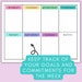 Weekly Planner Printable - Weekly Calendar Landscape Journal Page ...