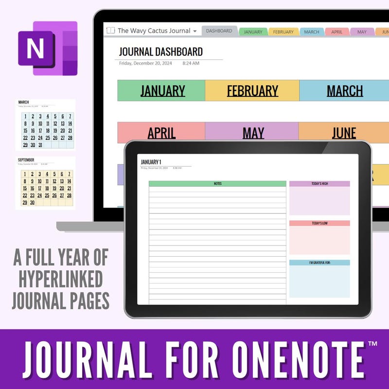Free Onenote Templates - Etsy