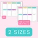 Weekly Planner Printable - Weekly Calendar Landscape Journal Page ...