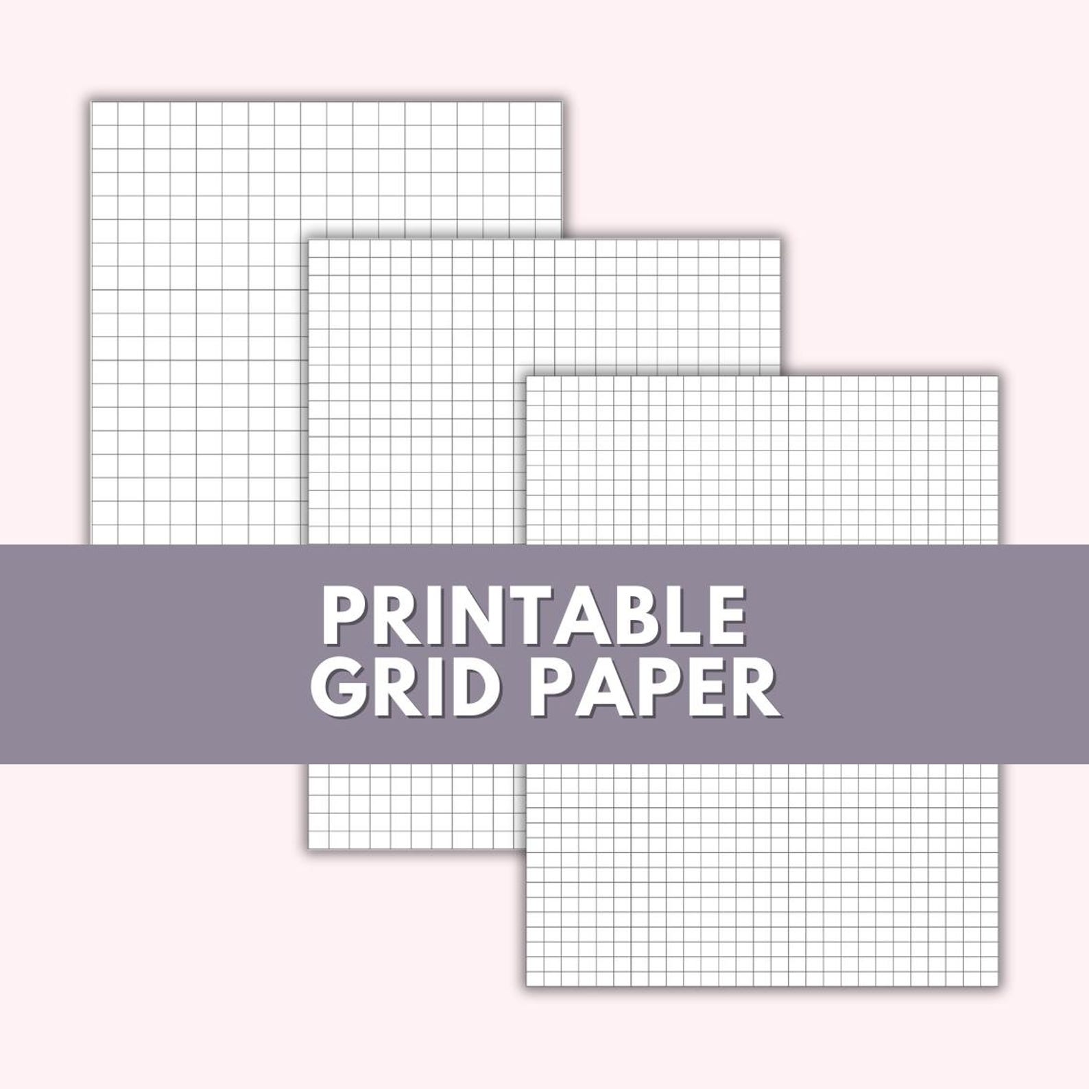 Printable Lined Paper, Printable Grid Paper, Dotted Paper, Wide Rule ...