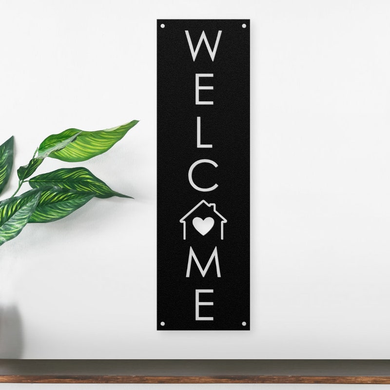 Outdoor Welcome Sign - Etsy
