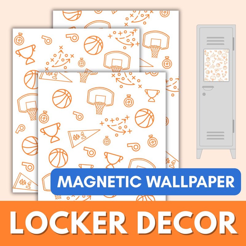 Basketball Locker Decoration - Etsy