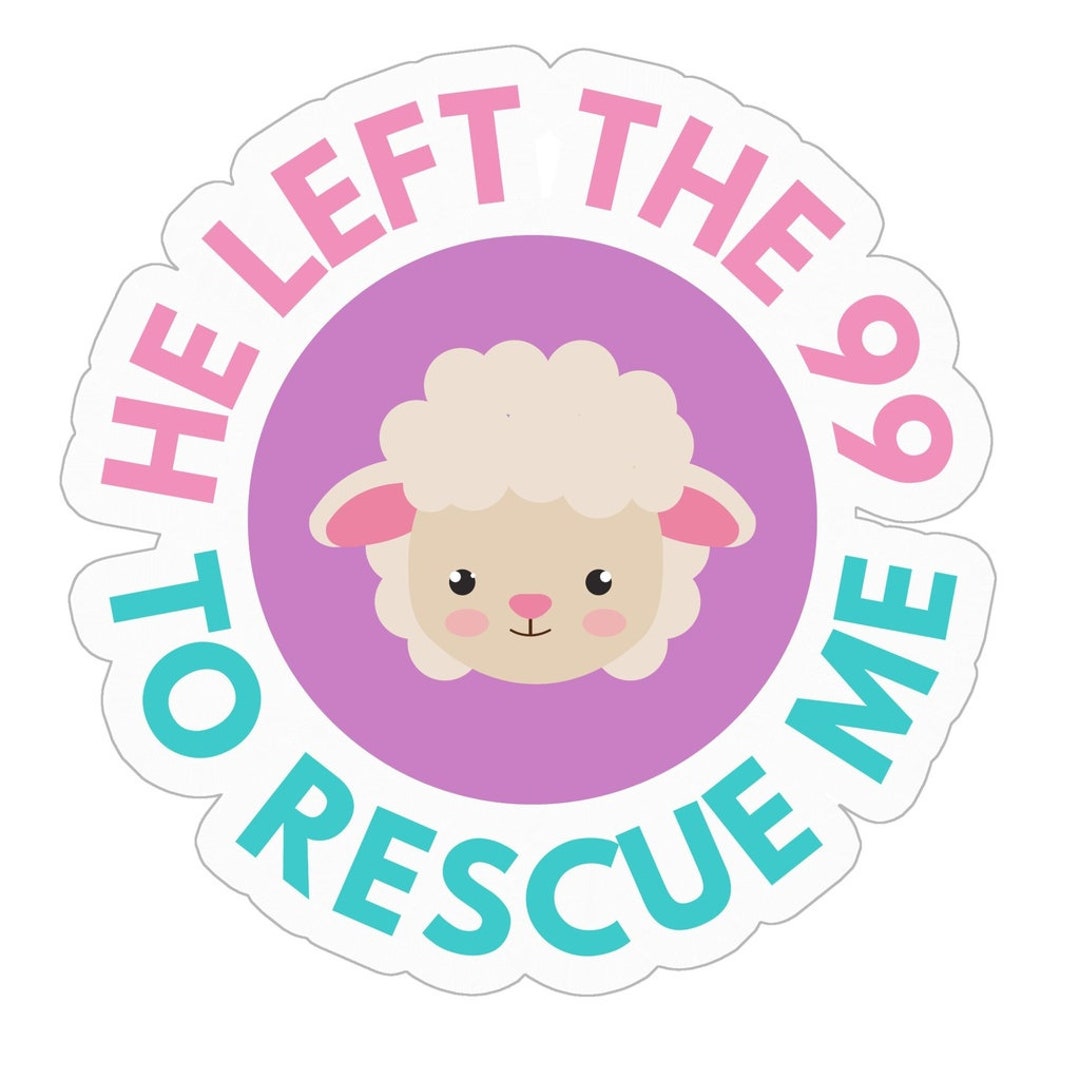 Christian Sticker for Kids, Bible Verse Sticker for Christians, Faith ...