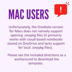 Colorful Template for Onenote Work or School | Daily, Weekly, Yearly ...