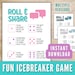Fun Icebreaker Game Printable, Get to Know You Team Building Activity ...