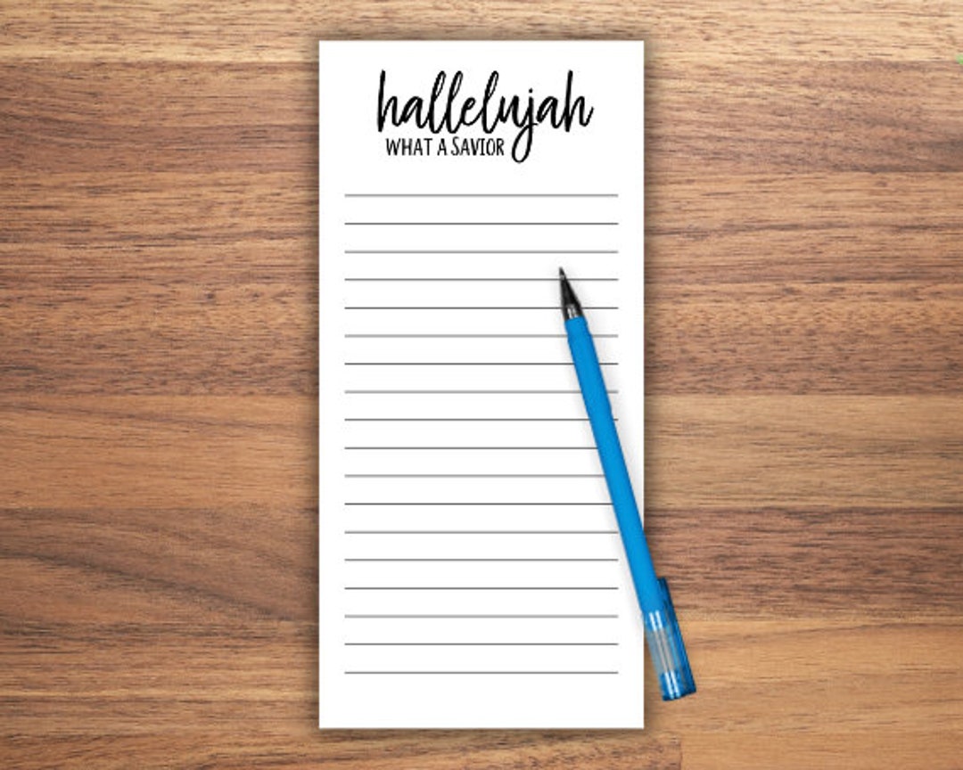 Christian Magnetic Notepad, Christian Mom Notepad, Cute Notepad ...