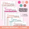 Emergency Food List Printable | Essential Foods | A4 Size | Instant ...