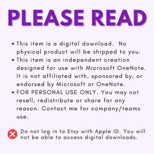 Onenote Weekly Planner Template Half Hour Schedule, Colorful Minimalist ...