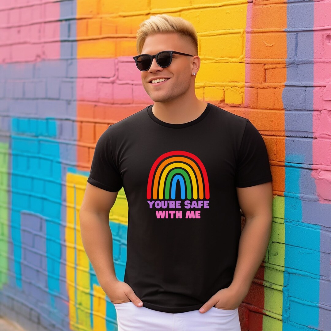 Rainbow Shirt | Pride Month T Shirt | Pride Parade Tee | LGBTQIA+ Ally ...
