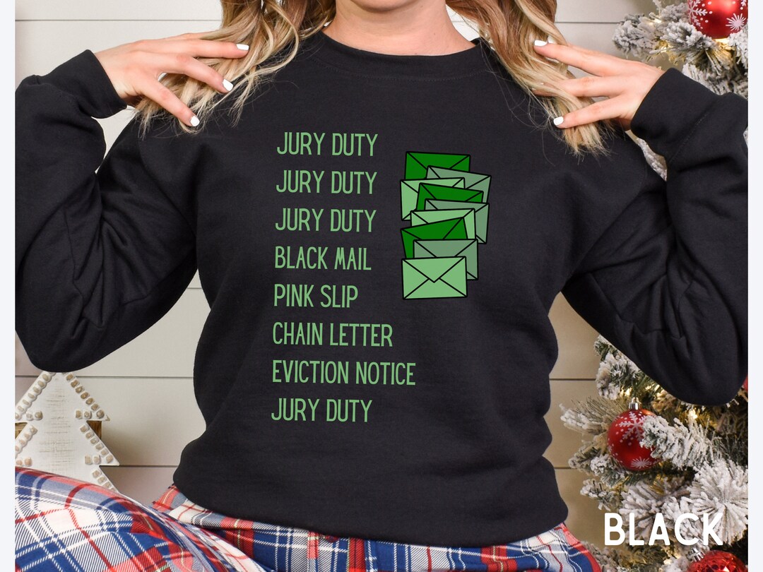 Grinch Mail Crewneck Sweatshirt | Funny Christmas Sweater | Holiday ...