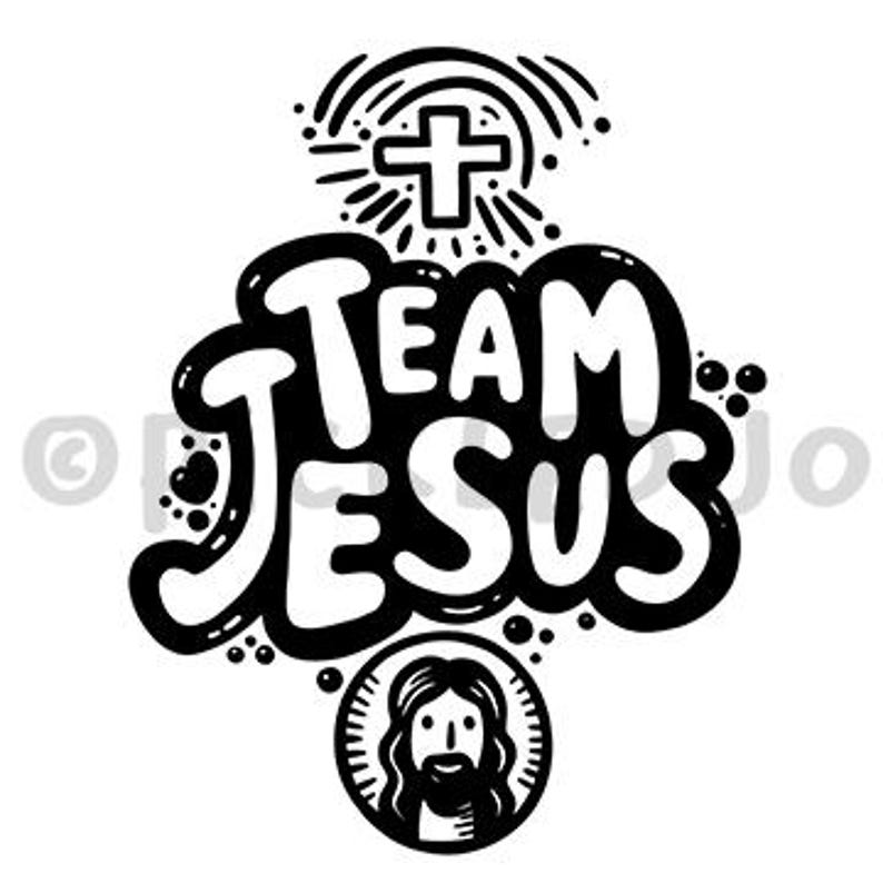 Team Jesus Logo - Etsy