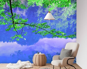 Beach Wall Mural Reusable Wallpaper Temporary Wallpaper - Etsy