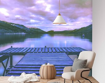 Beach Wall Mural Reusable Wallpaper Temporary Wallpaper - Etsy