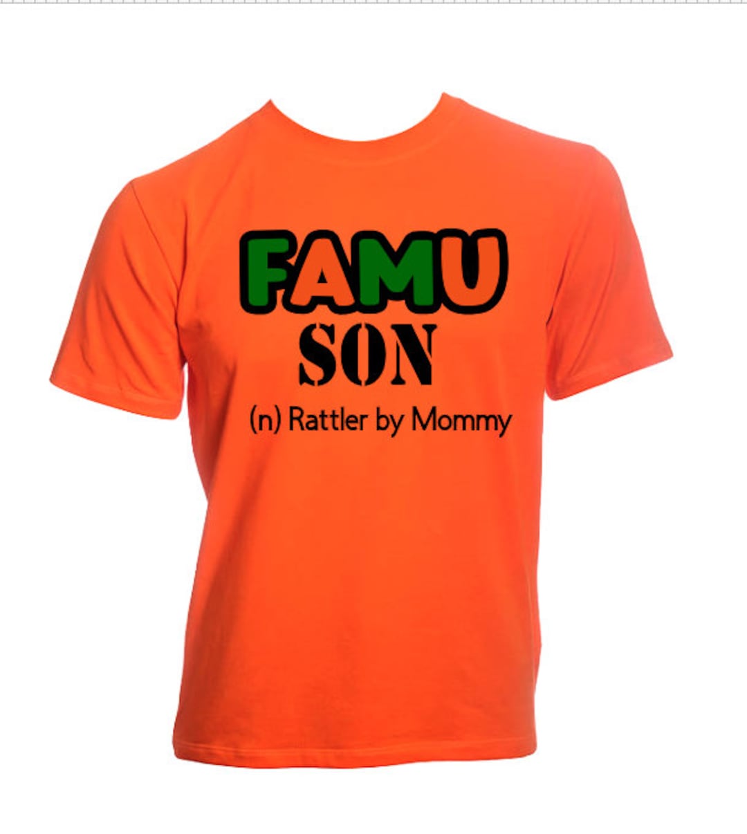 Florida A&M University FAMU Mommy Son Graphic T-shirt - Etsy