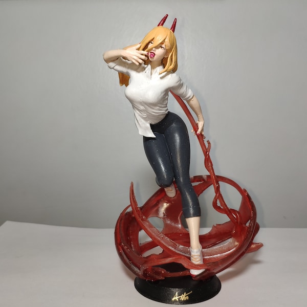 Power Chainsaw Man Figure - Etsy