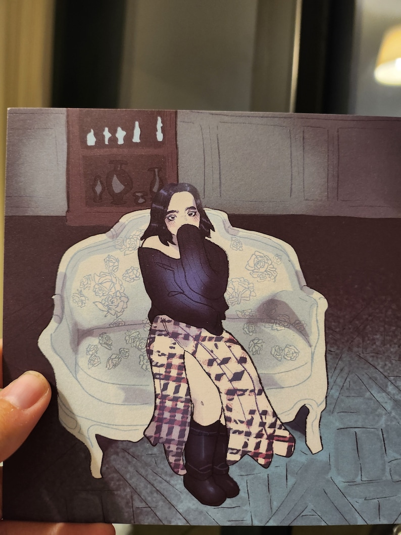 Grunge Y2K Anime Girl ART PRINT - Etsy