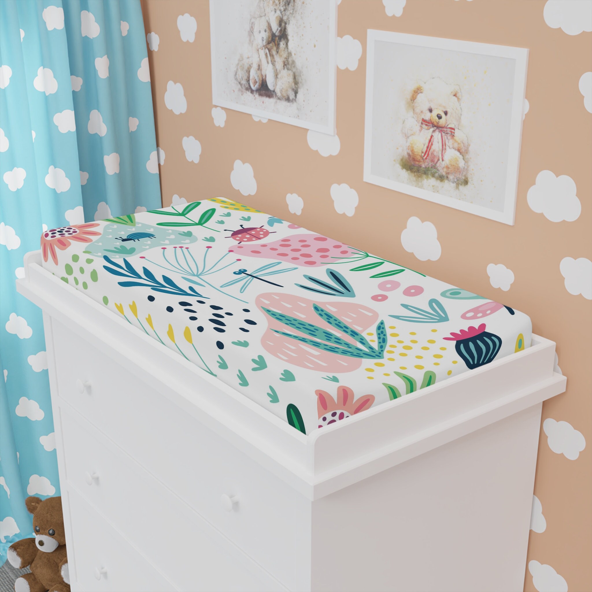 Baby Changing Pad Cover - Etsy