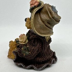 Vintage Boyds Bear Figurine Mrs. Tuttle Stop and Smell the Roses Gift ...