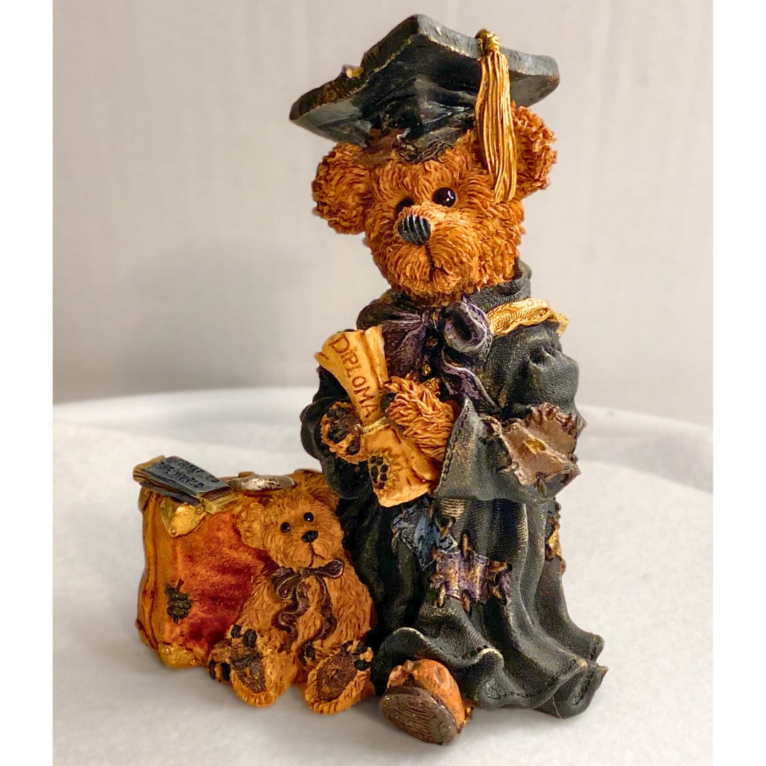 Vintage Boyd Bear Resin Figurine Collector Boyds Bear Figurine Edmund ...