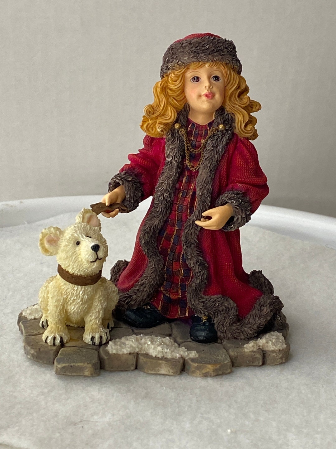 Vintage Boyd Bear Resin Figurines Collectors Lara With Peary Moscow at ...