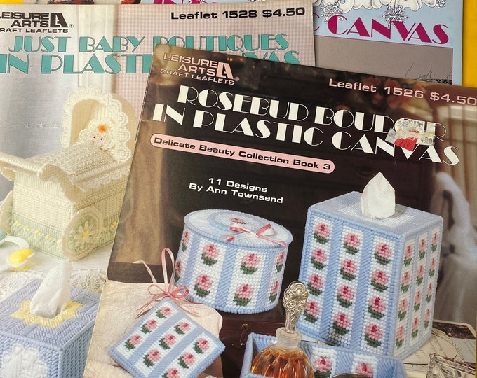 Plastic Canvas Pattern Plastic Canvas Pattern Book Craft Book, Vintage ...