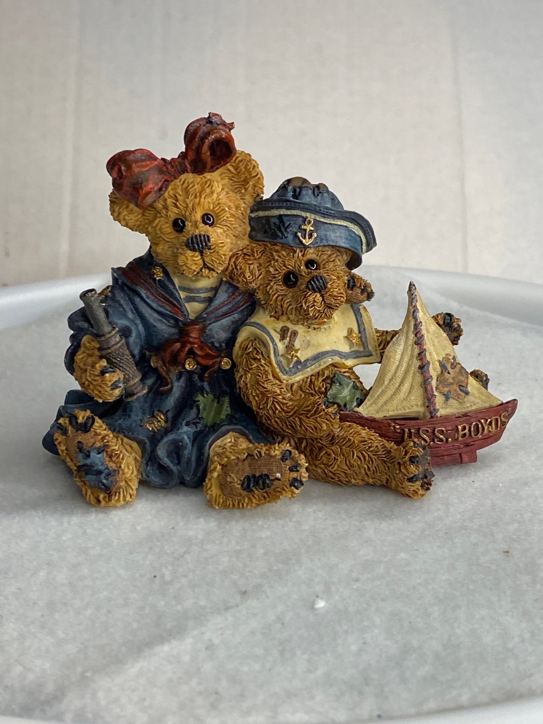 Vintage Boyd Bear Resin Figurines Collector Antique Knick Knack Home ...