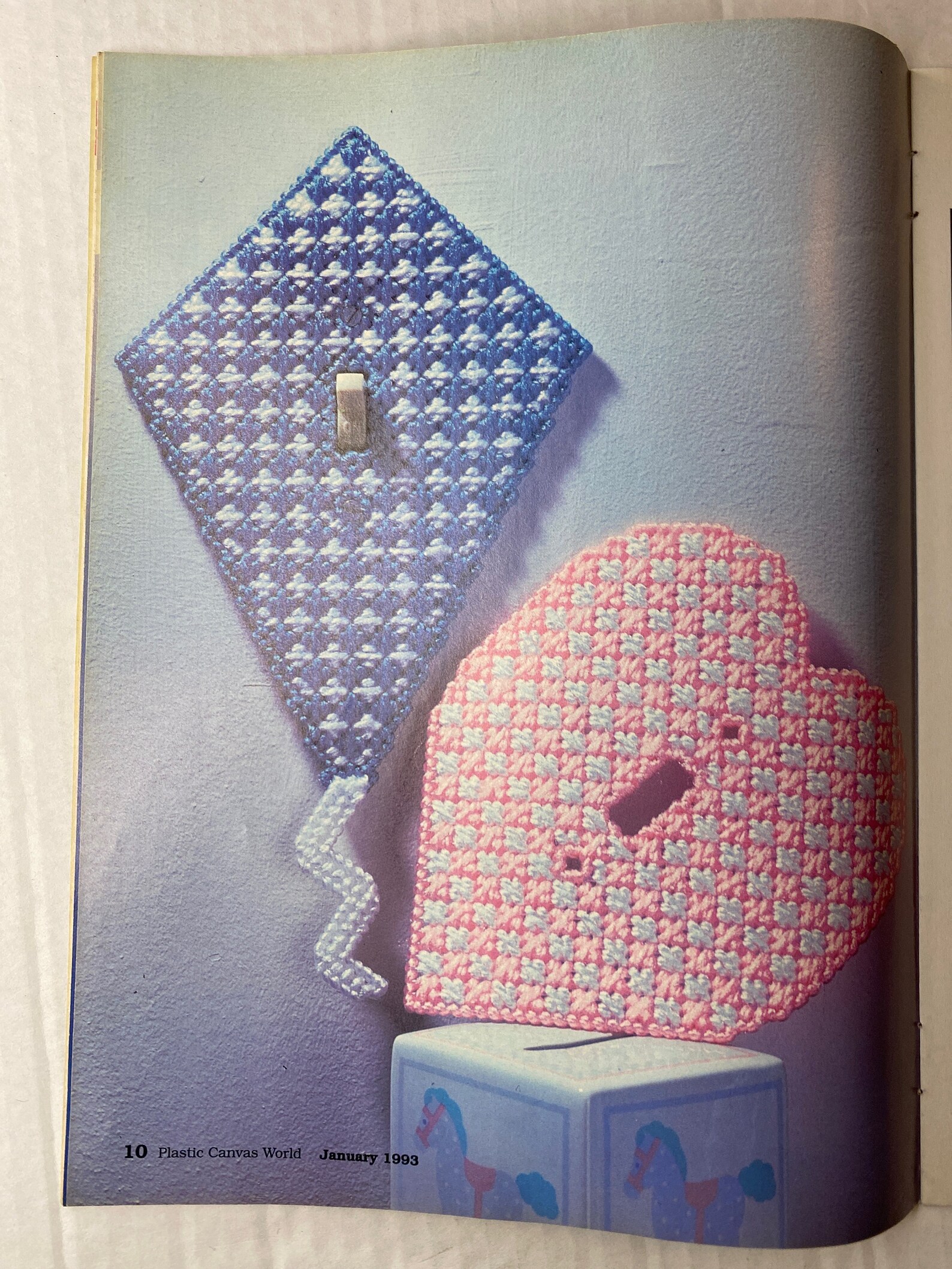 Plastic Canvas Pattern Book Plastic Canvas World January 1993 Capture ...
