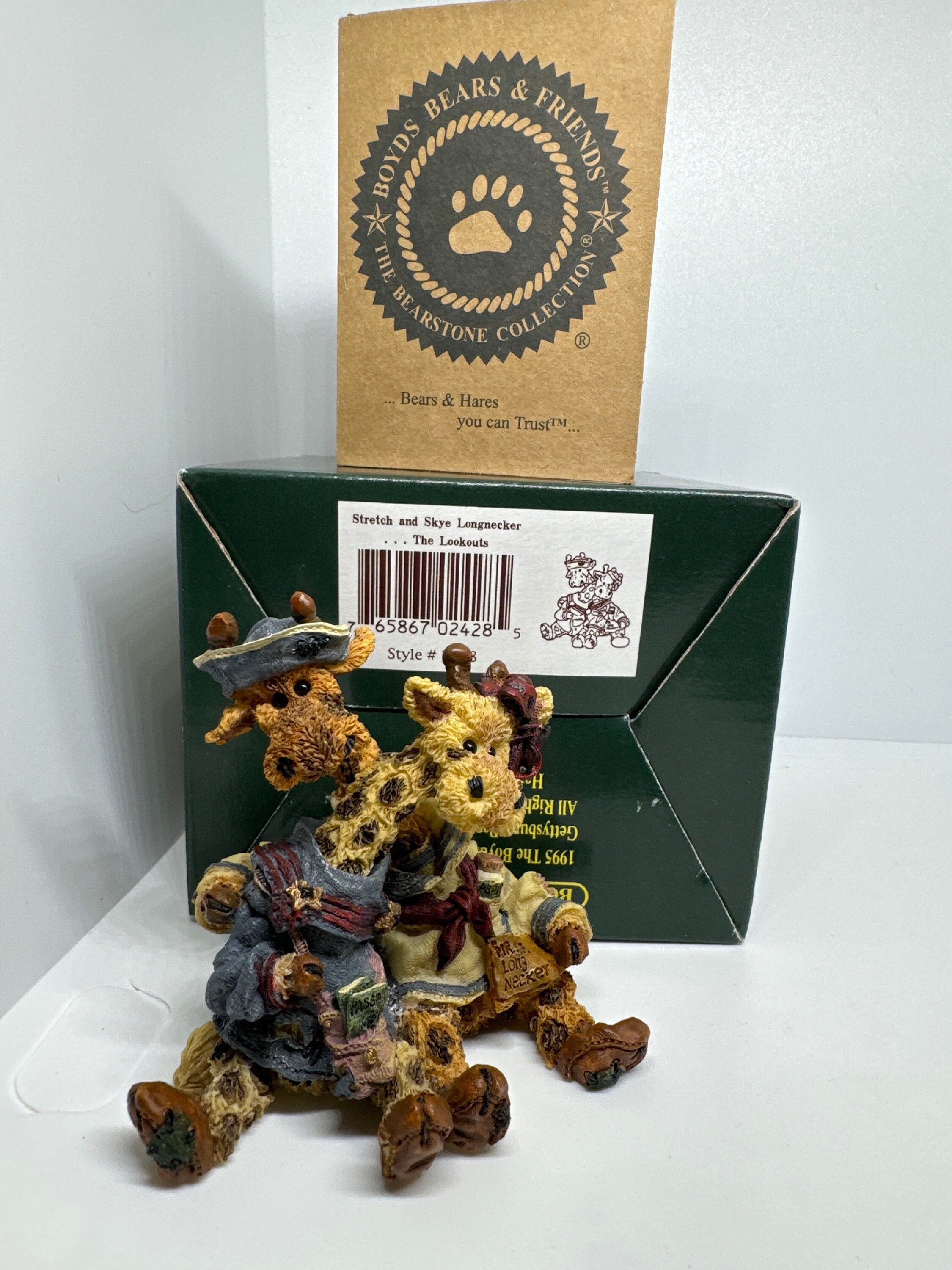 Vintage Boyd Bear Resin Figurines Collectors Boyds Bear Figurine ...