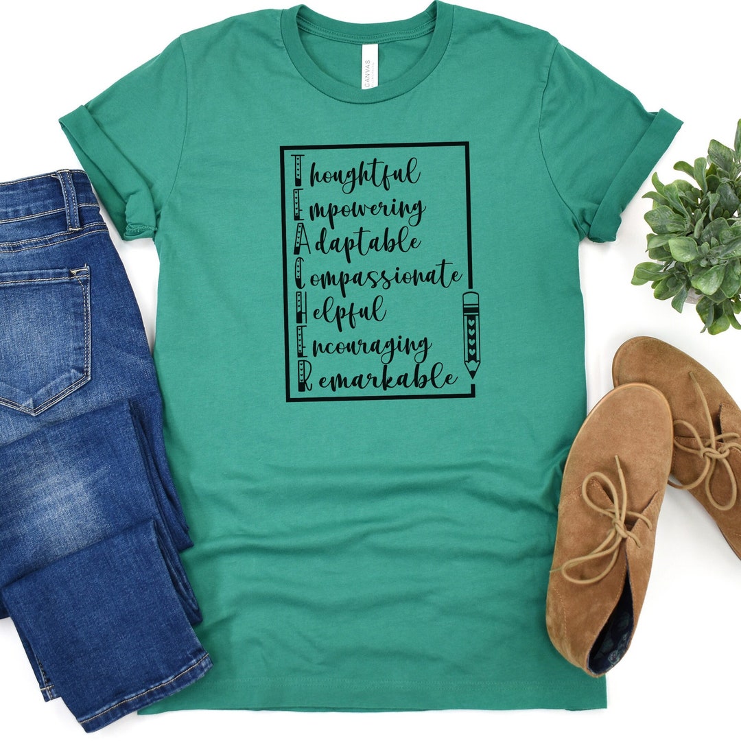 Teacher Appreciation T-shirt SVG and PNG Design. Sublimation - Etsy