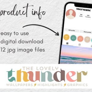 Instagram Highlight Covers Beach, Ocean, Vacation, Summer Icons 12 High ...