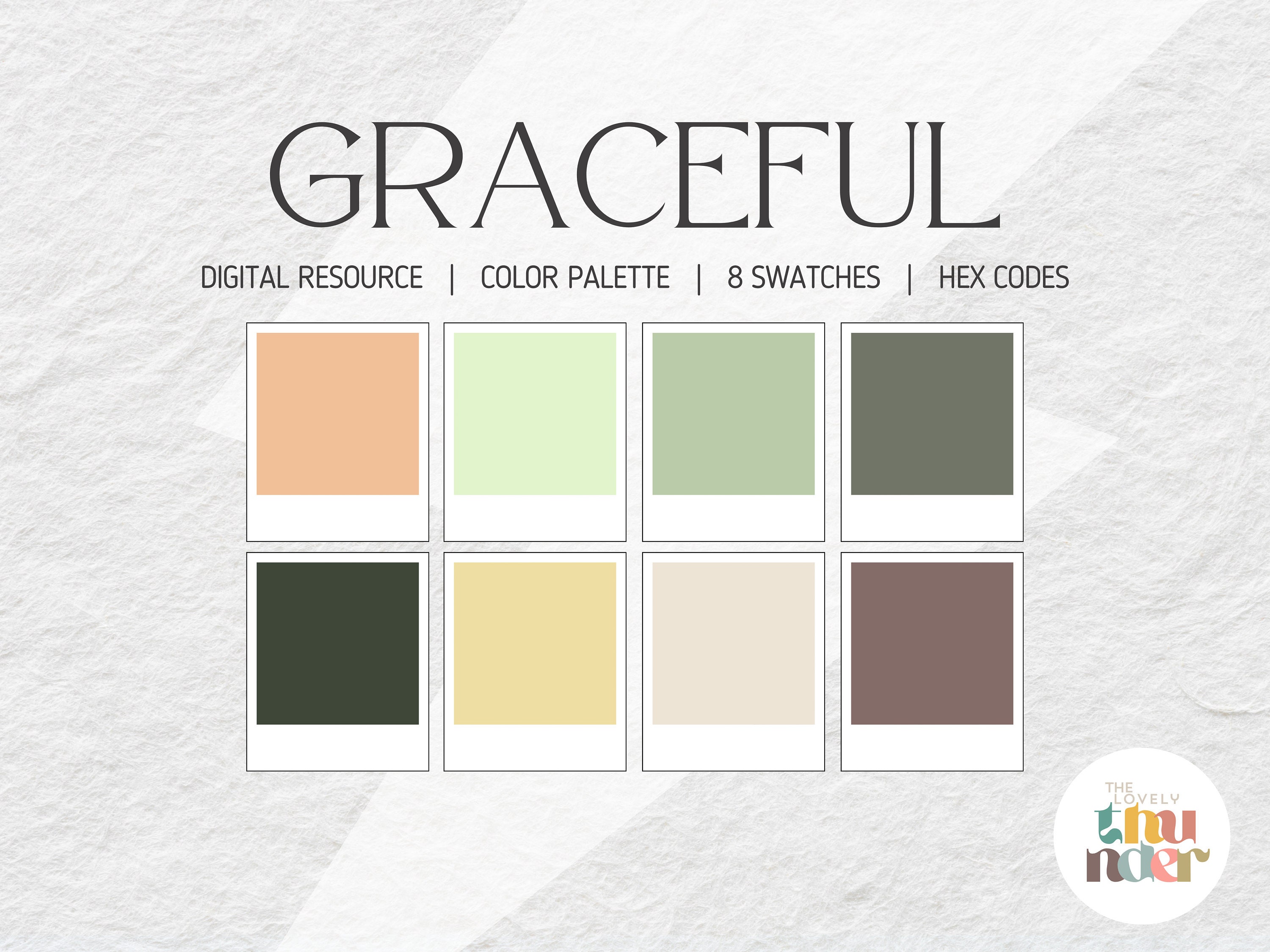 Digital Color Palette | Calm Colors | Hex Codes | Digital Art | Digital ...
