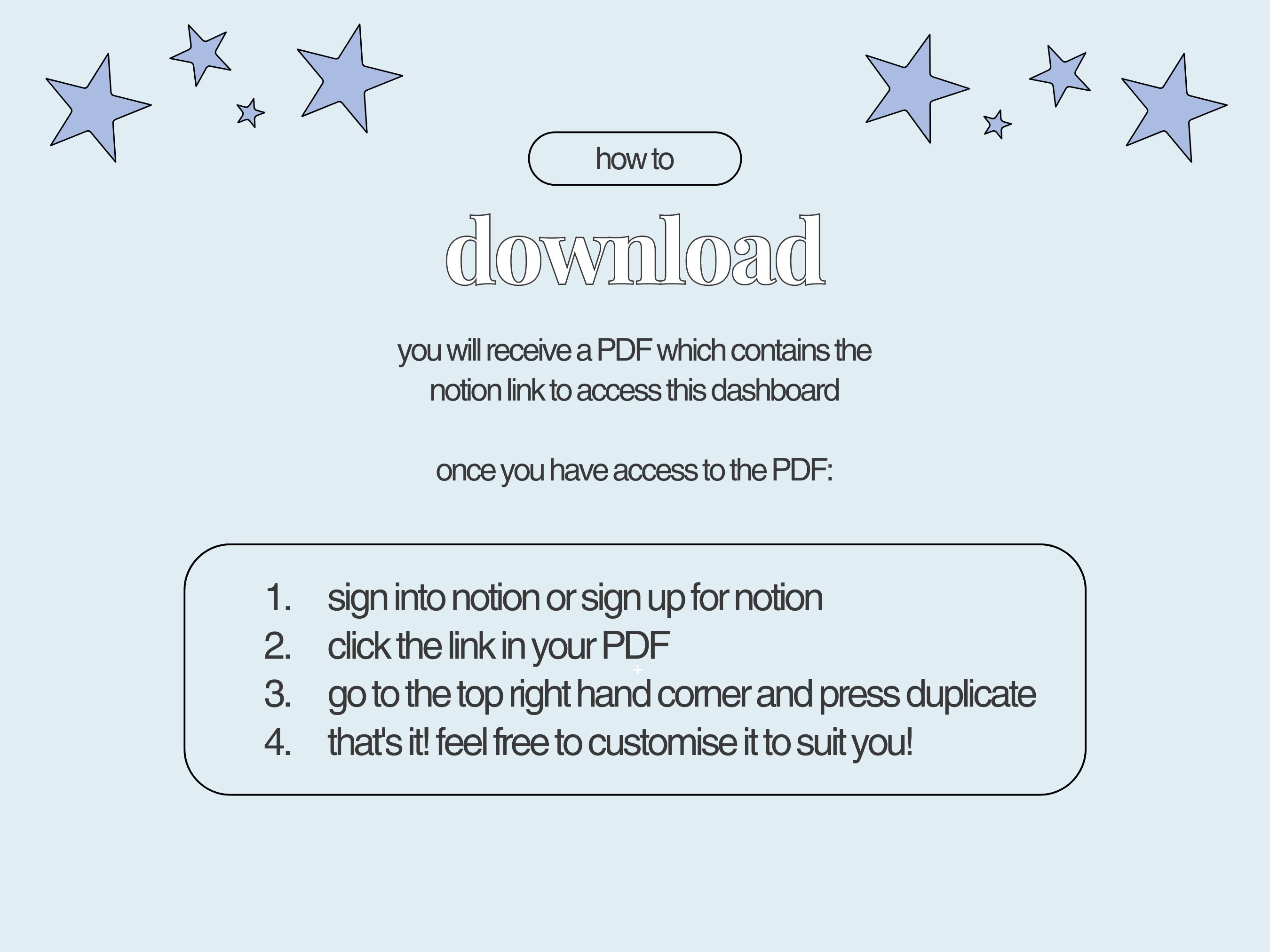 Notion Template | All in One Planner | Student Planner | Digital ...