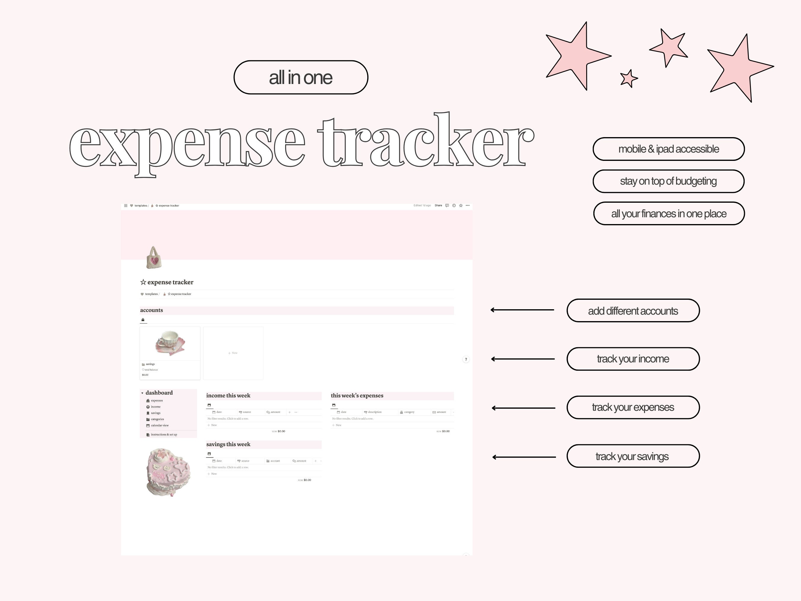 Finance Tracker | Expense Tracker | Budget Planner | Savings Tracker ...